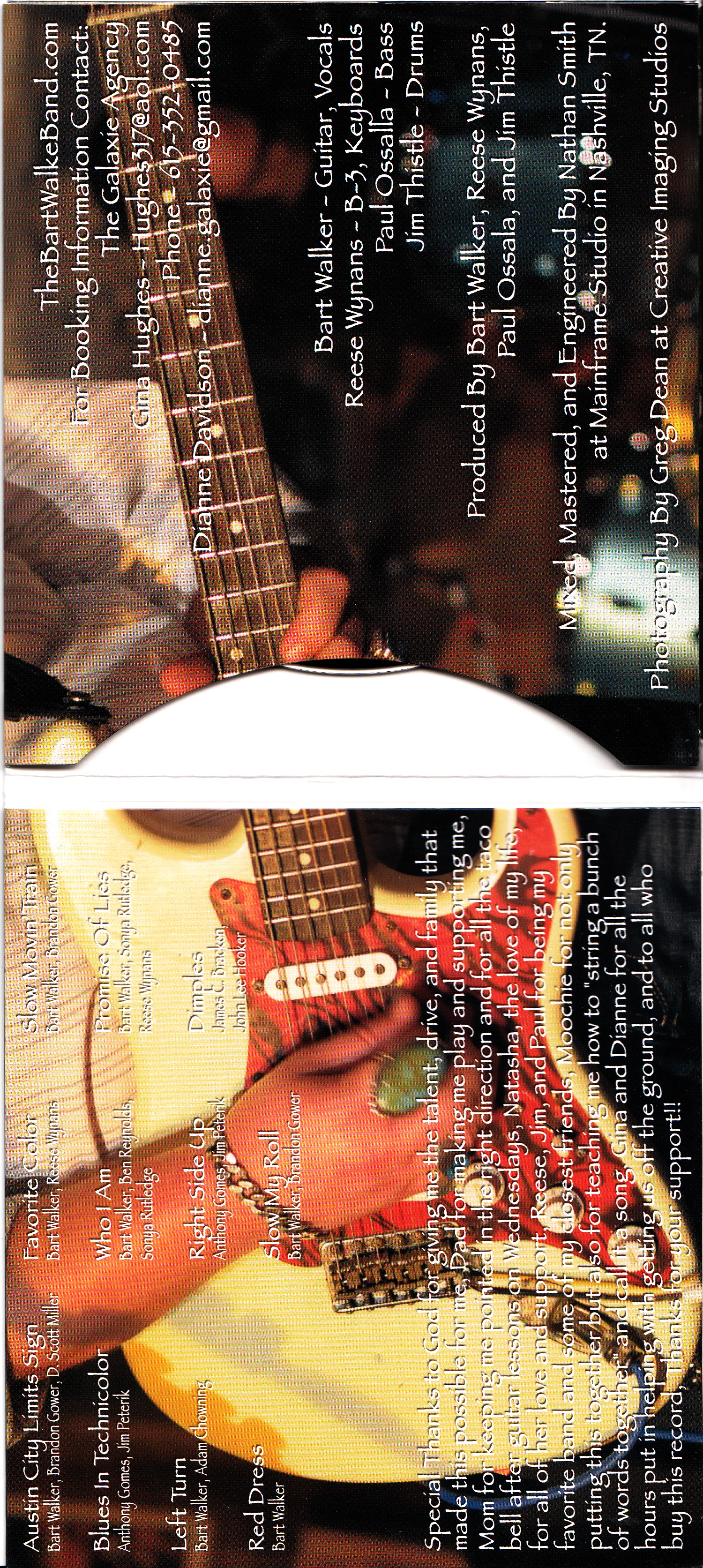 (Blues-rock) The Bart Walker Band - Who I Am - 2011, FLAC (tracks+.cue ...