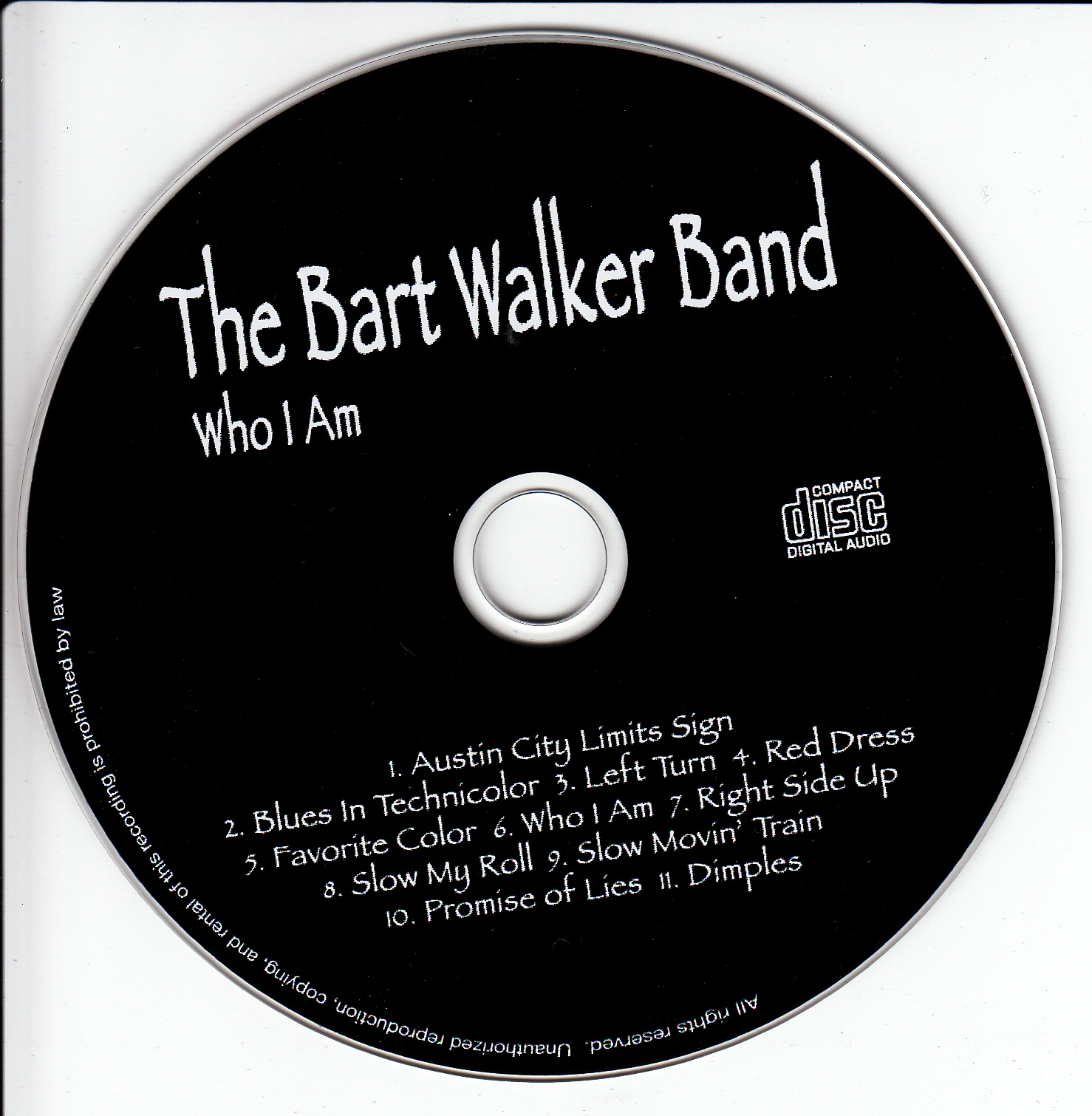 (Blues-rock) The Bart Walker Band - Who I Am - 2011, FLAC (tracks+.cue ...