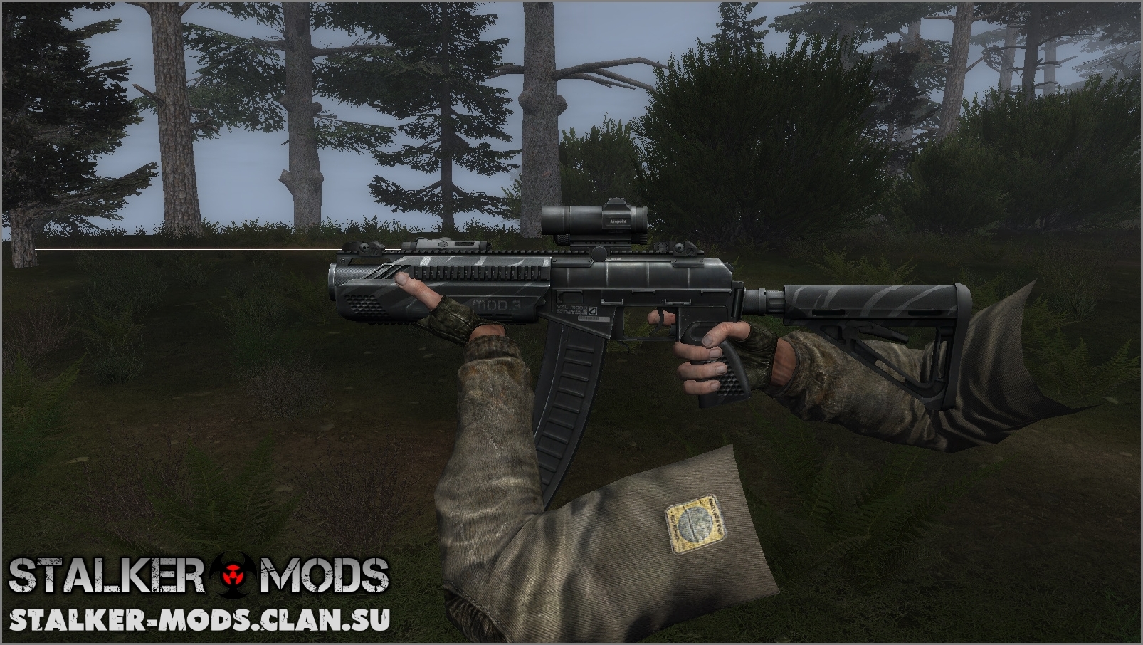 AS-VAL "MOD.3" из CW - STALKER Зов Припяти - - Скачать мод, аддон ...