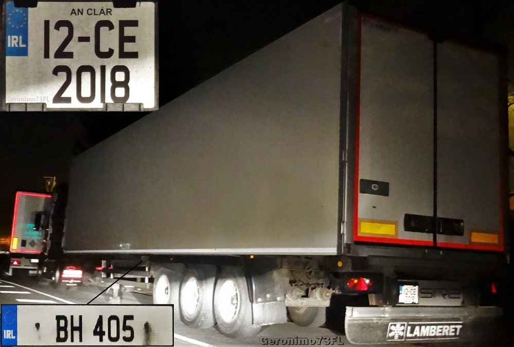 License plates of the County Clare / Номера графства Клэр, (CE) - (IRL ...