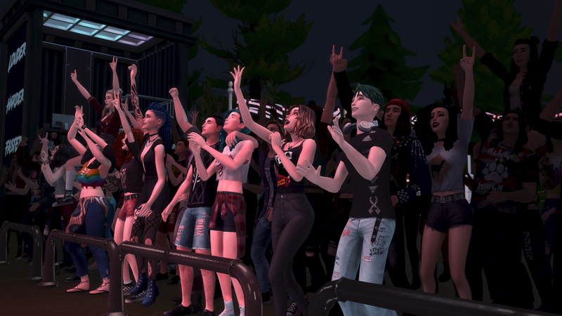 Music Festival Deco sims pt 1 - The Sims 4 Build / Buy - CurseForge